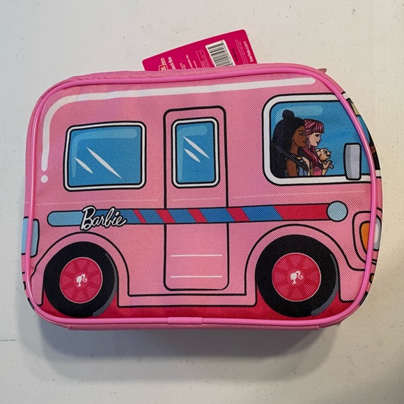 Barbie | Bags | Nwt Mattel Barbie Thermos Kids Insulated Lunch Box Bag ...